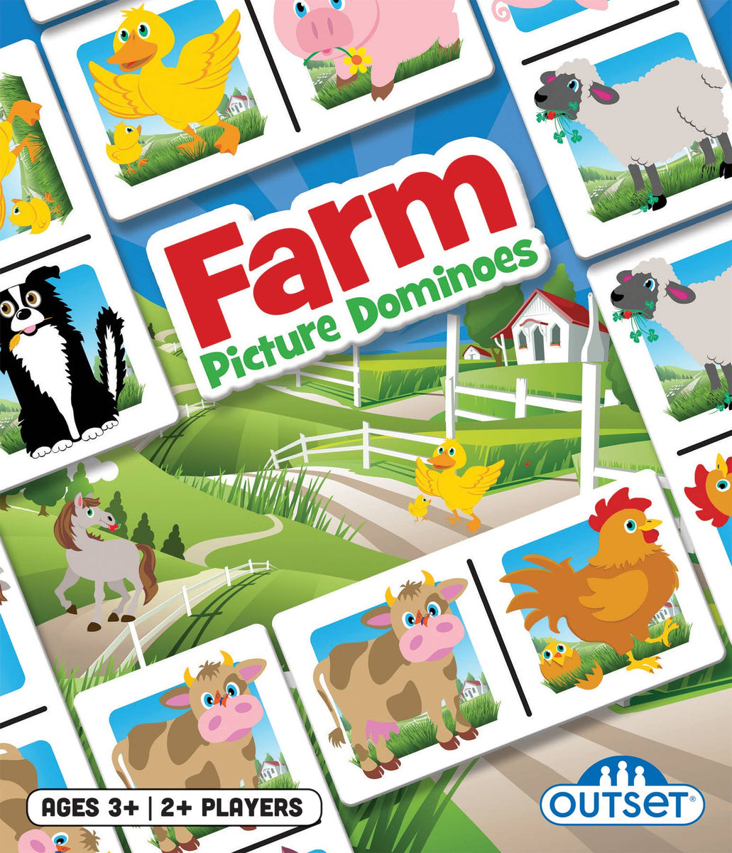 Picture Dominoes Farm Game – Inspire Farms
