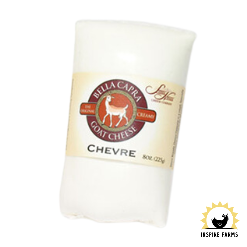 Bella Capra Chevre Traditional 8oz Log — Inspire Farms
