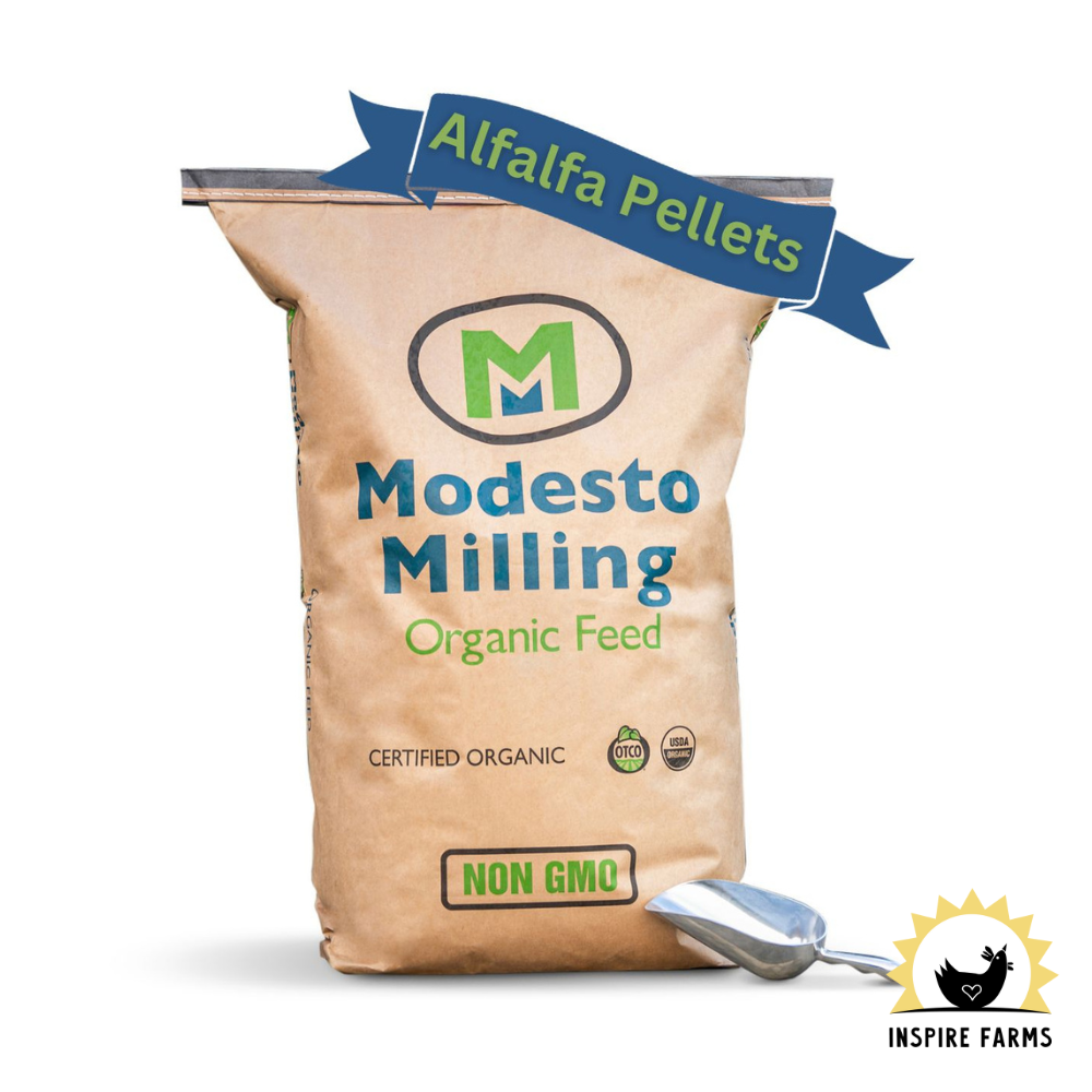 Modesto Milling Organic Alfalfa Pellets 40lb — Inspire Farms