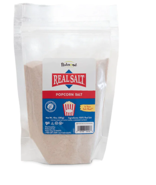 Redmond Real Salt - Popcorn Salt (10oz Pouch) – Inspire Farms