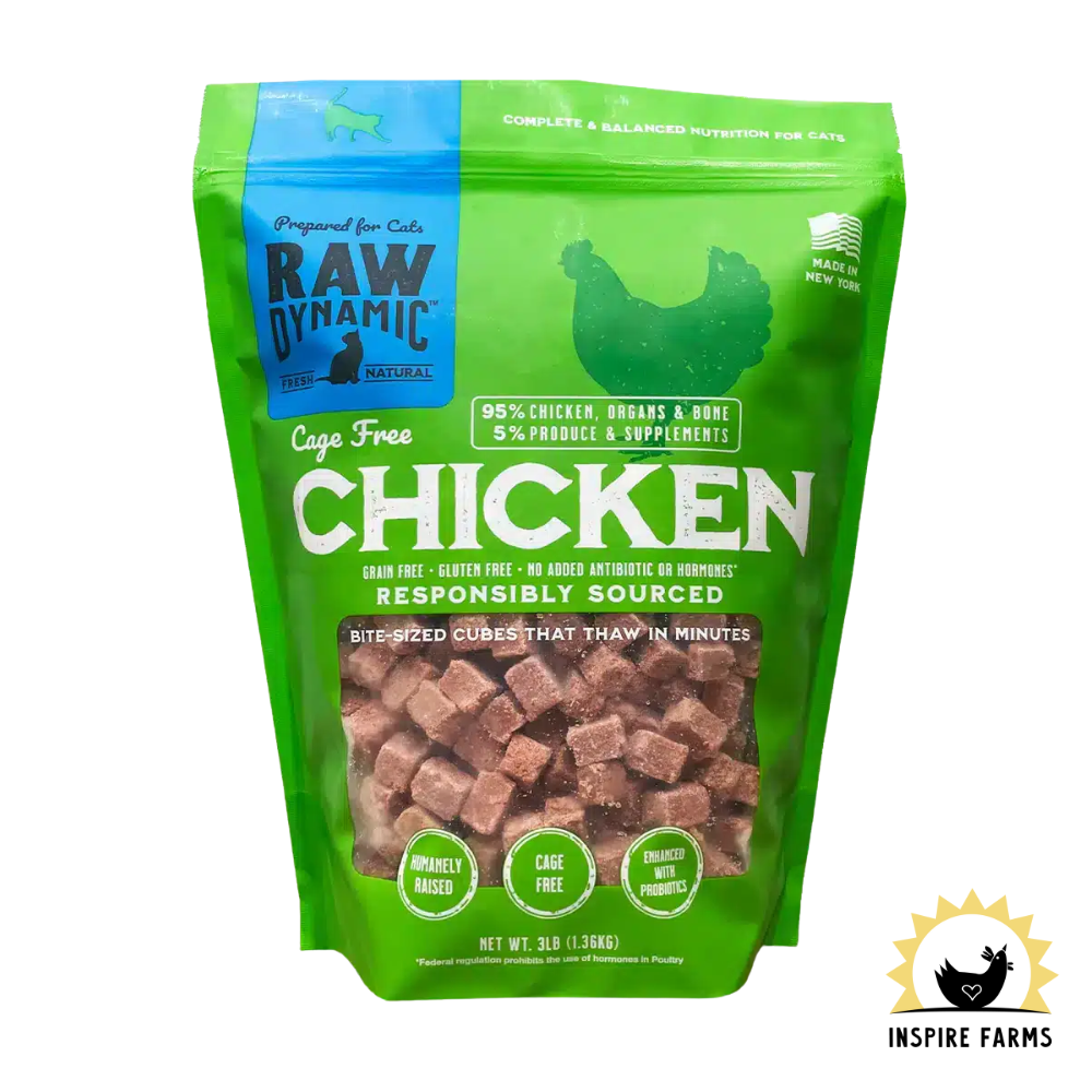 Raw Dynamic Frozen Cat Food — Inspire Farms