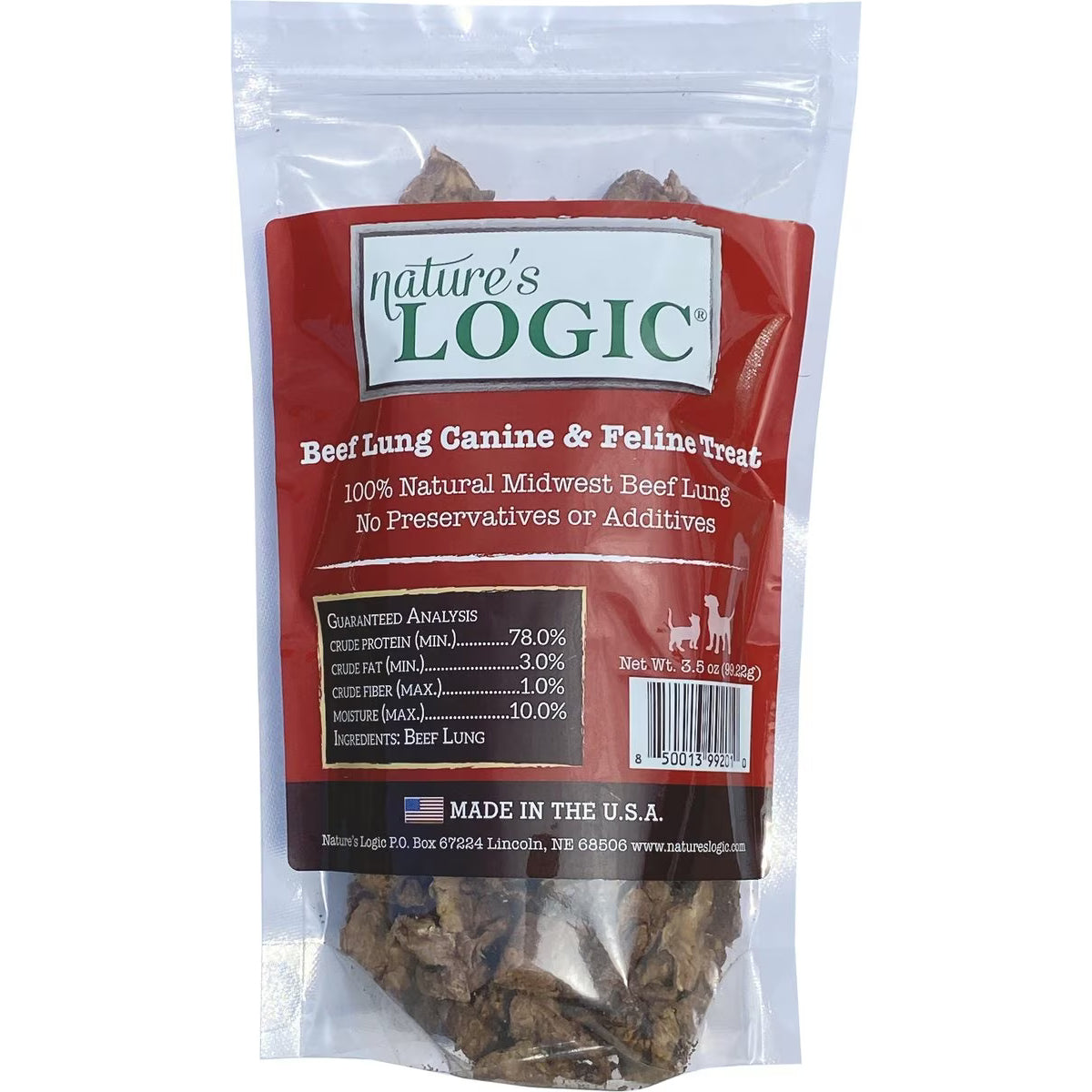 Nature's Logic Beef Lung Bites – Inspire Farms