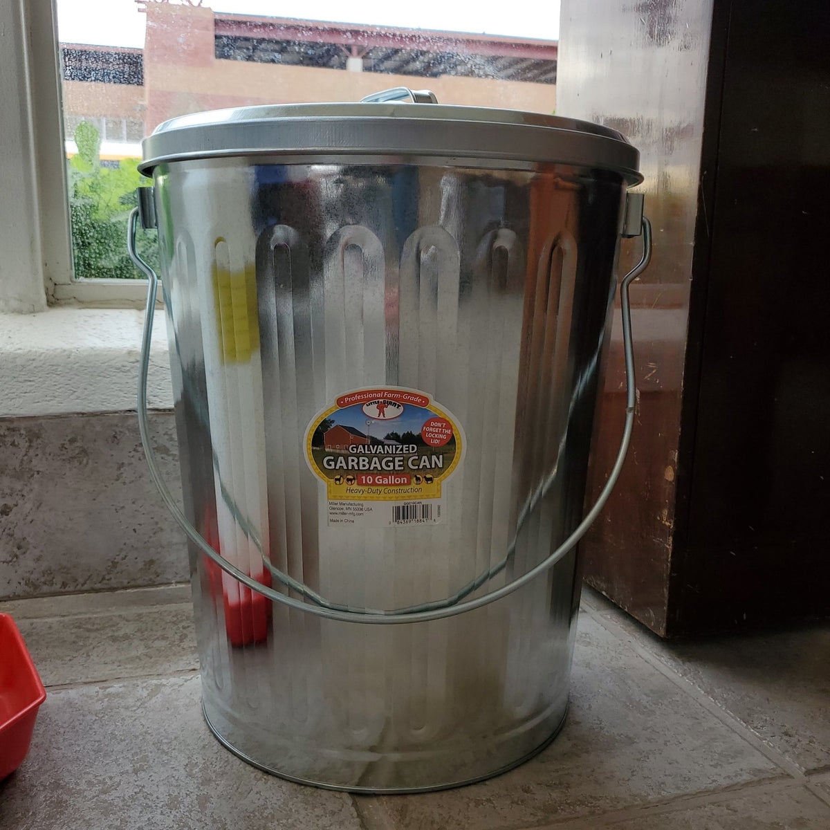 Galvanized Feed Storage Can – Inspire Farms