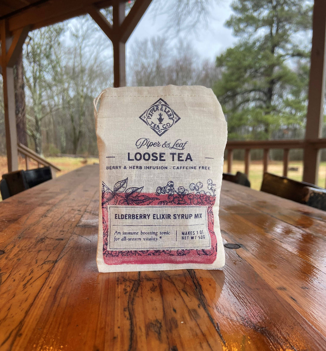 Elderberry Elixir Syrup Mix of Loose Leaf Tea- 15 servings – Inspire Farms