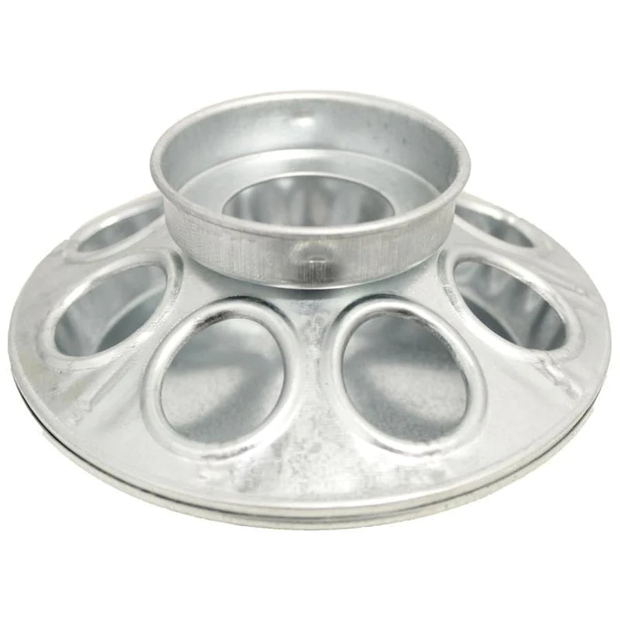 Galvanized Feeder Base for 1qt – Inspire Farms